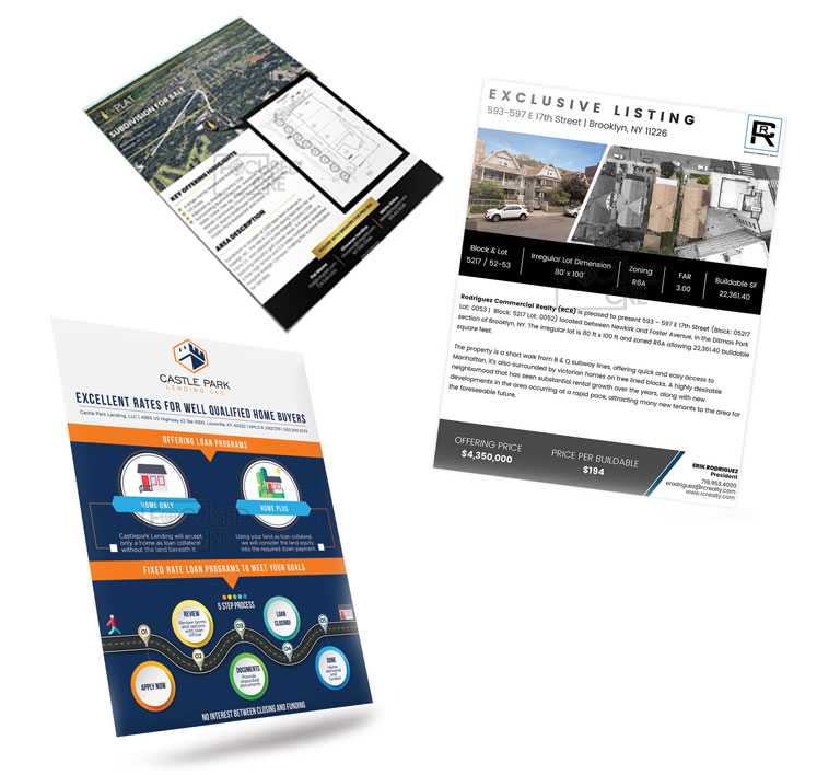 Real Estate Flyer Examples - FocusedCRE